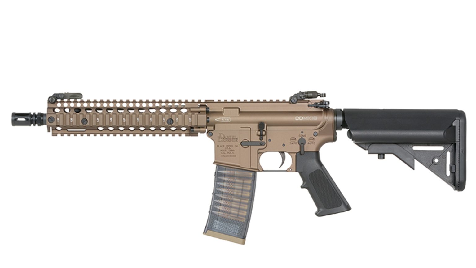 Daniel Defense MK18 GBB FDE - Airsoft Club