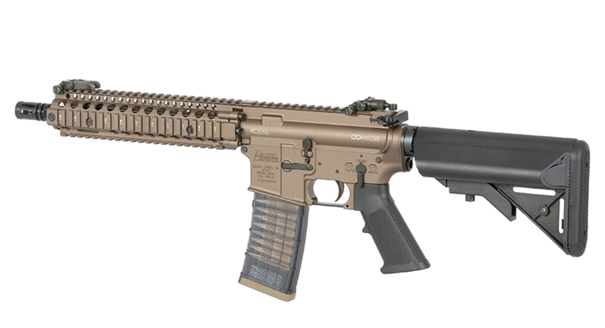Daniel Defense MK18 GBB FDE - Airsoft Club